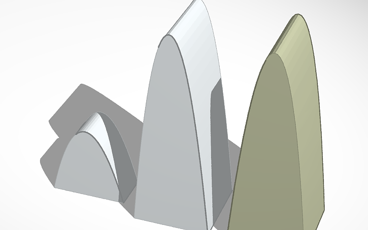 3D design Parabola Shapes to Use in Your Designs - Tinkercad