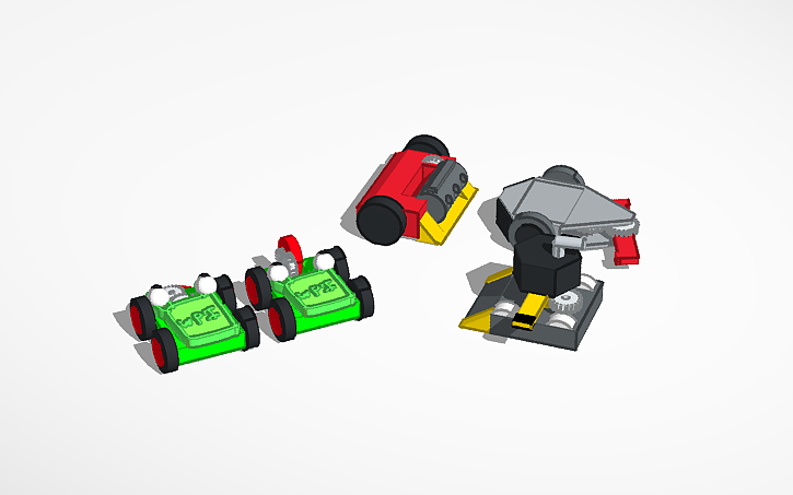 3D design HexBug BattleBots Qualifying - Tinkercad