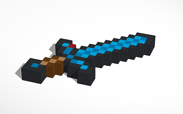 3D design Diamond Sword | Tinkercad
