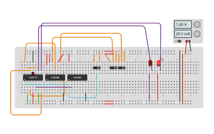 Circuit Design Master Slave Jk Tinkercad