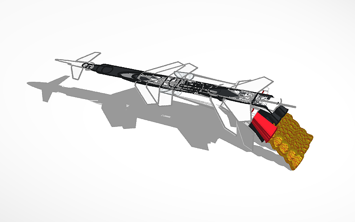 3D design The GSLV bullet - Tinkercad