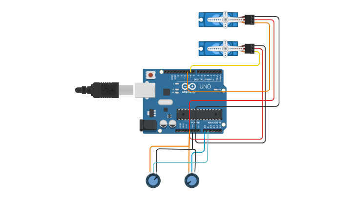Circuit design EJERCICIO 1 TP2 | Tinkercad