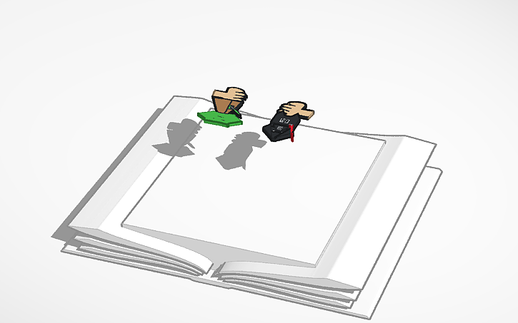 3D design Origami yoda - Tinkercad