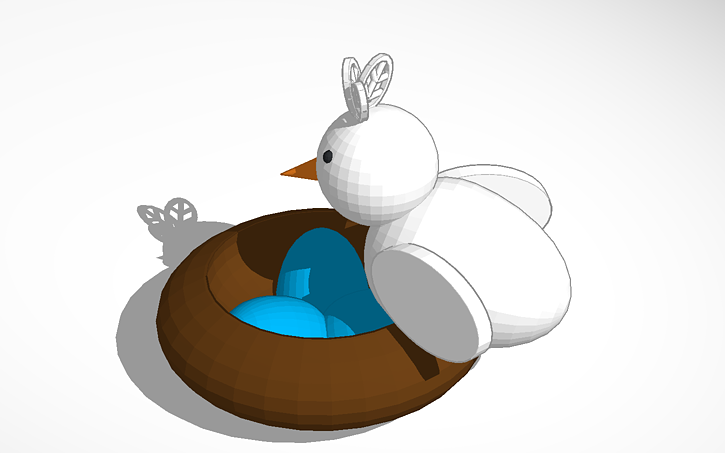 3D design Bird - Tinkercad