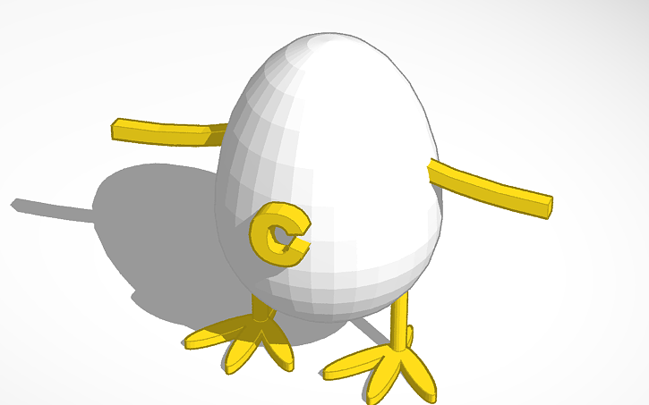 3D design Chicken Little | Tinkercad