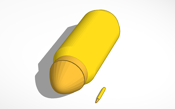 3D design tank shell | Tinkercad