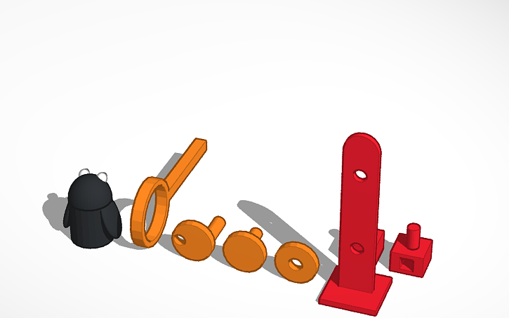 3D design Fin Stand | Tinkercad