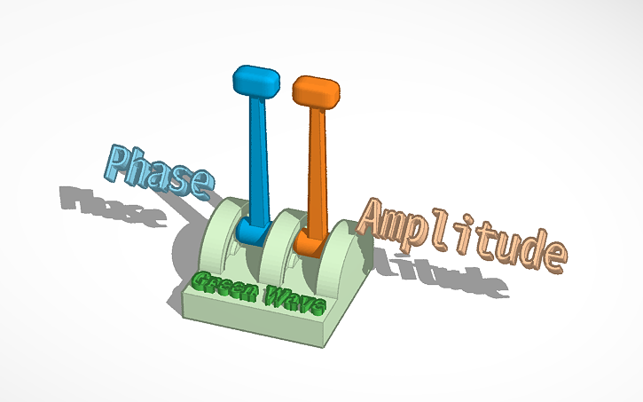 3D design Throttle - Tinkercad