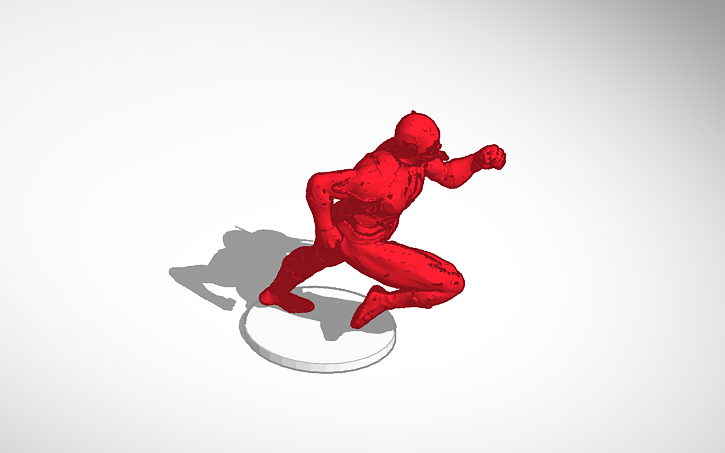 3D design the flash - Tinkercad