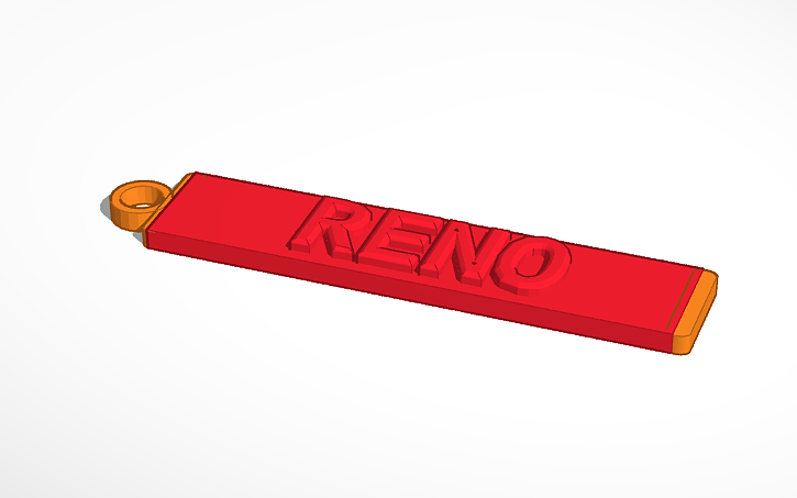 3D design keyChain | Tinkercad