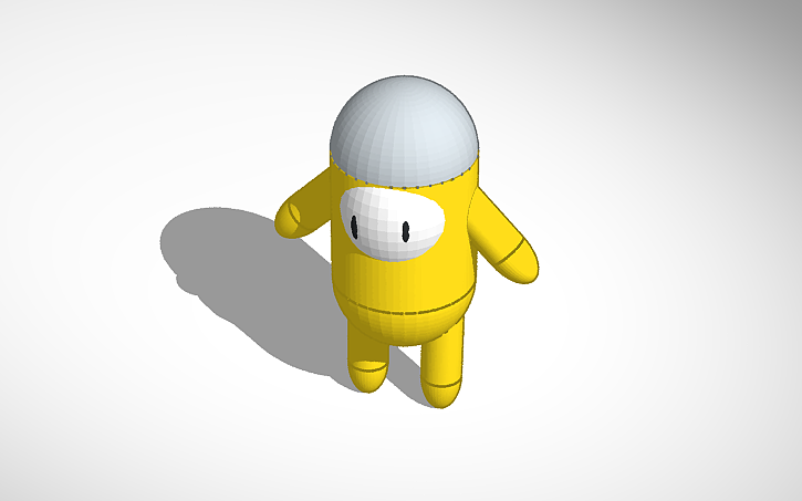 3D design fall guy 2200 - Tinkercad