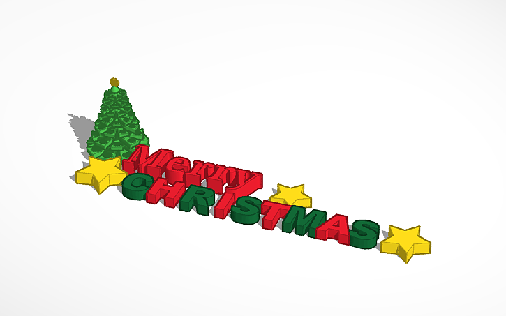 3D design christmas | Tinkercad