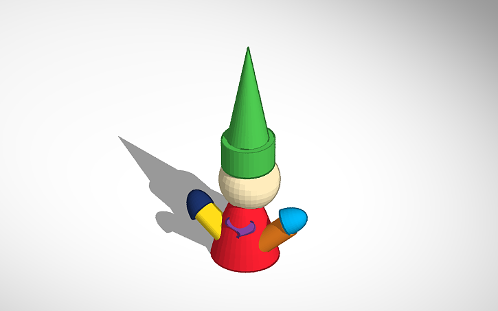 3D design Crayon Wizard - Tinkercad