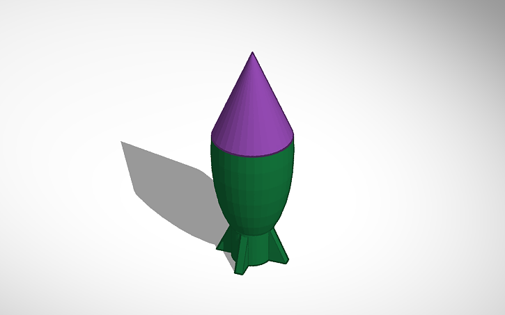 3D design Atomic Bomb Model | Tinkercad