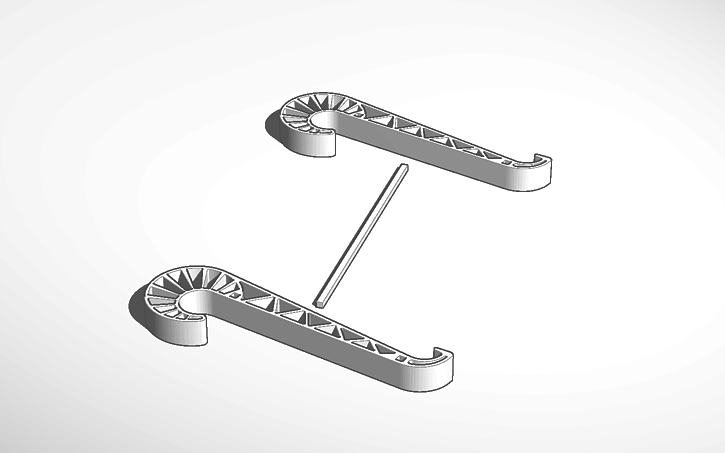 3D design Laptop stand - Tinkercad