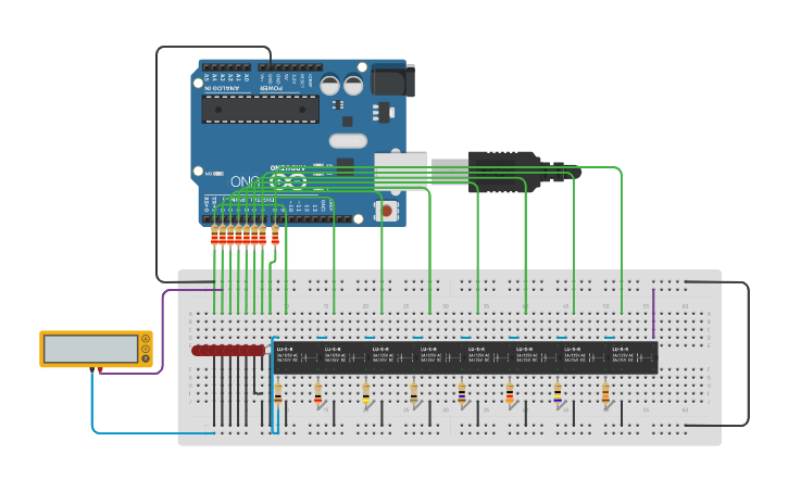 Circuit Design Resistor Relay Dac Tinkercad