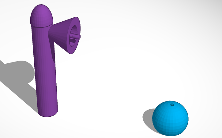 3D design ball tower | Tinkercad