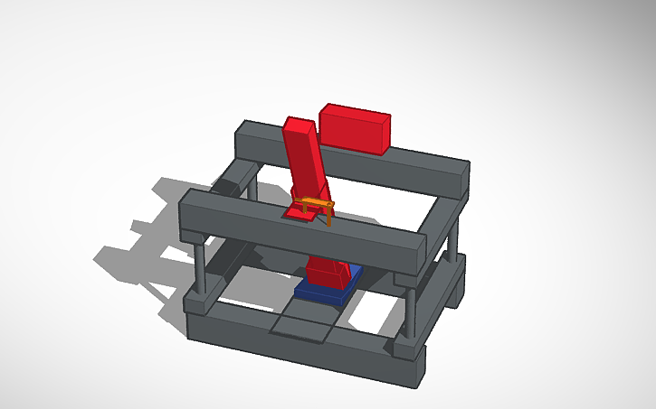 3D design Copy of crane frame | Tinkercad