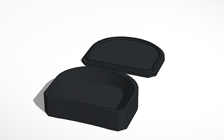 3D design Simple Retainer case - Tinkercad