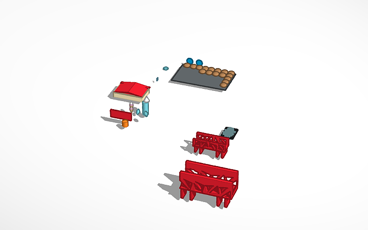 3D design cake demetri | Tinkercad