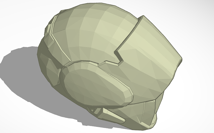 3D design warlock helm (destiny) | Tinkercad