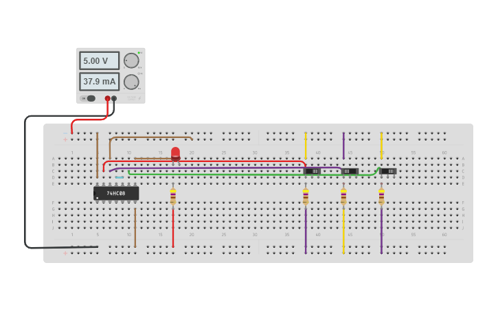 Circuit design Nira Cahya Regita_Assignment_Week 10_EES - Tinkercad Circuit design Nira Cahya Regita_Assignment_Week 10_EES - Tinkercad