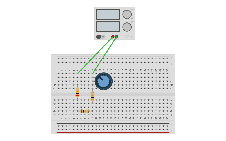 Circuit design Lab 1 prelab activity 3a | Tinkercad