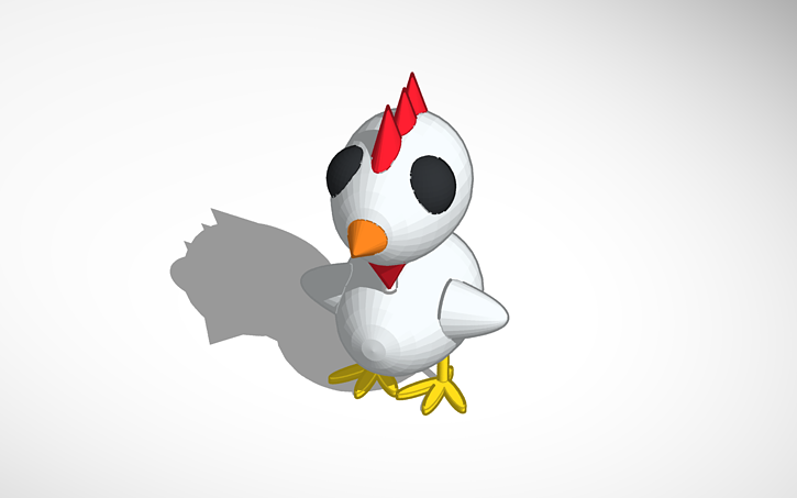 3D design Chicken - Tinkercad