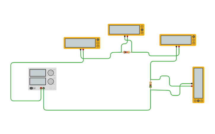 Circuit design Series Circuit | Tinkercad