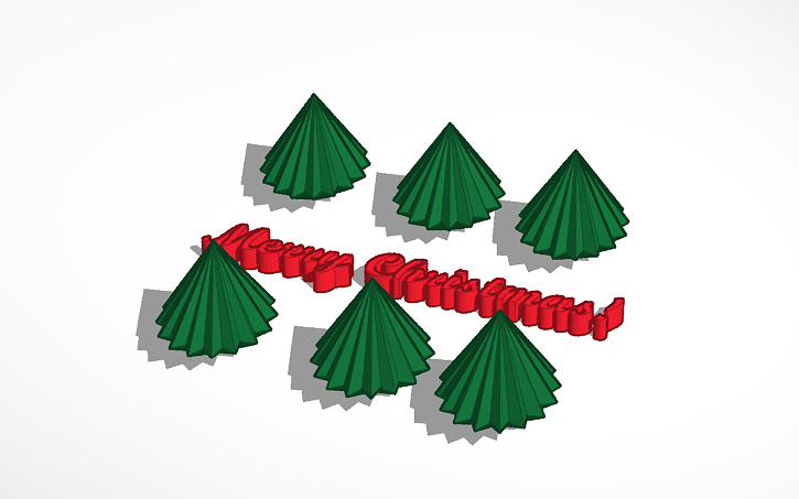 3D design Merry Christmas! | Tinkercad