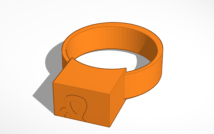 3D design 1E 21 Ring | Tinkercad