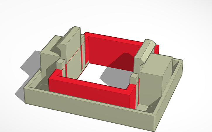 3D design Ford USB x2 - Tinkercad