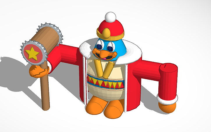 3D design King Dedede Eddie | Tinkercad