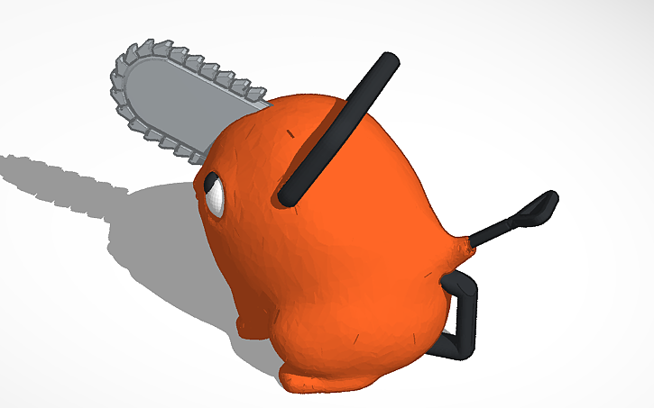 3D design Pochita (CHAINSAW MAN) - Tinkercad