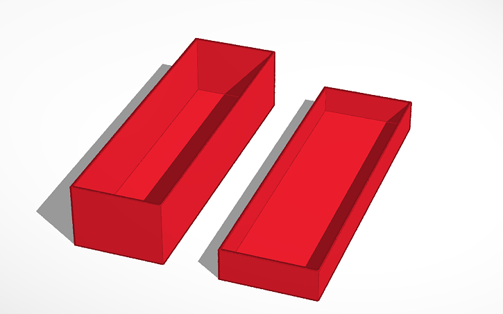 3D design Pencil Box | Tinkercad