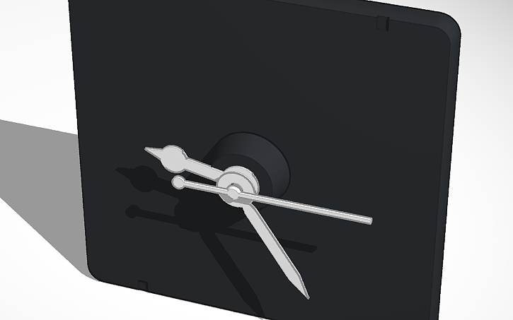 3D design Clock Mini Graflex - Tinkercad