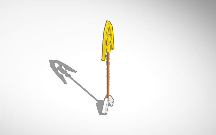 3D design Stand Arrow - Tinkercad