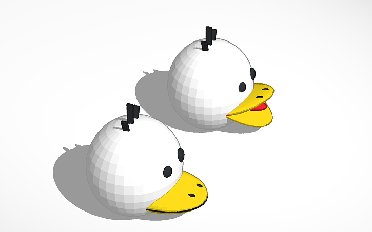 3d Design Duck Tinkercad