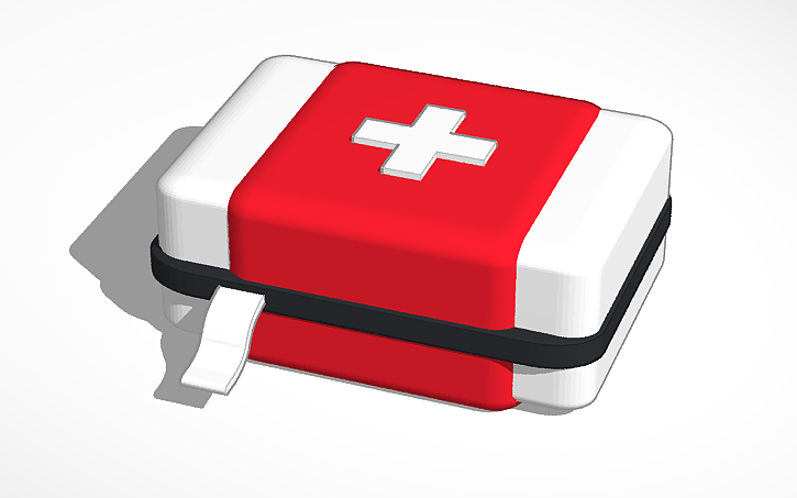 3D design Medkit - Tinkercad