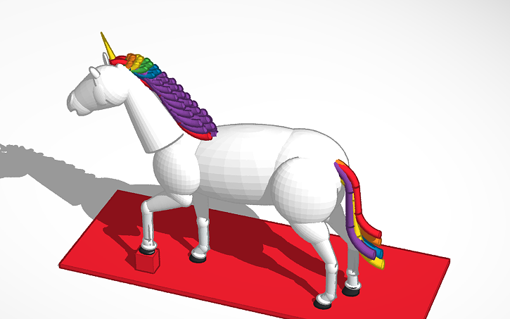 3D design colors - Tinkercad