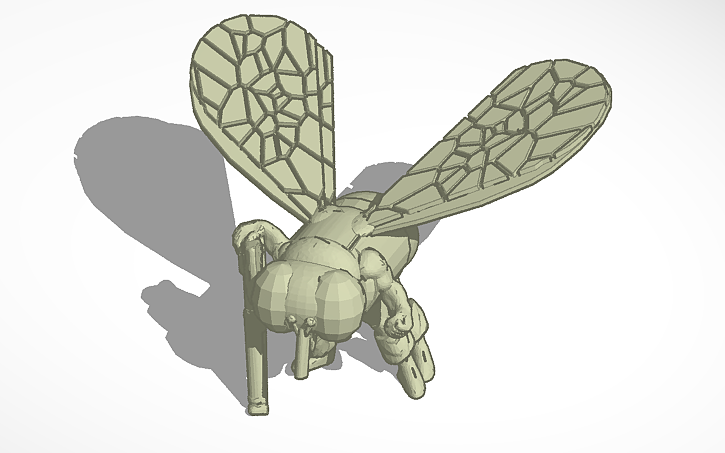 3D design RoSD Mouche Garou - Tinkercad