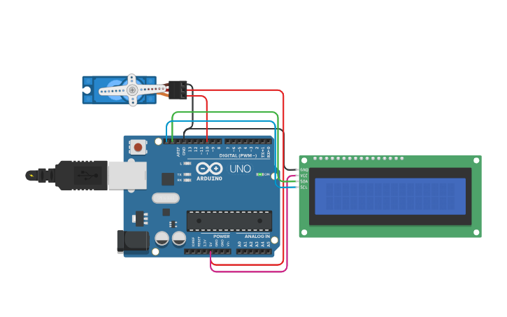 Circuit design davalea 13 | Tinkercad