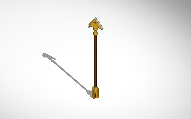 3D design Stand Arrow - Tinkercad
