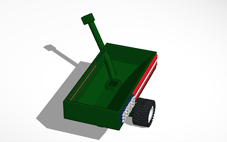 3D design paitriot agco grain cart - Tinkercad