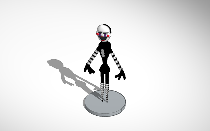 3D design Puppet - Tinkercad