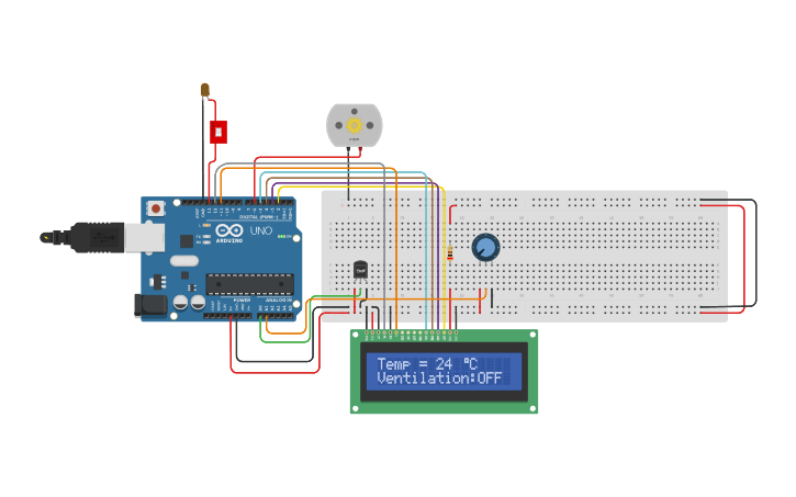 Circuit design Lr_4_Smart_home - Tinkercad
