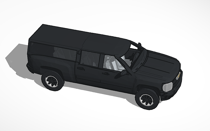 3D design Chevrolet Tahoe | Tinkercad