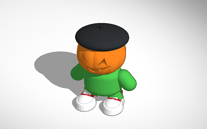 3D design Mini Chrarcter - Tinkercad