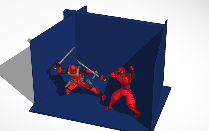 3D design Deadpool vs. the Hand- | Tinkercad
