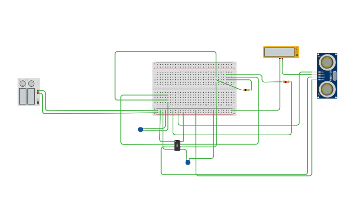 Circuit Design Proximity Sensor Tinkercad